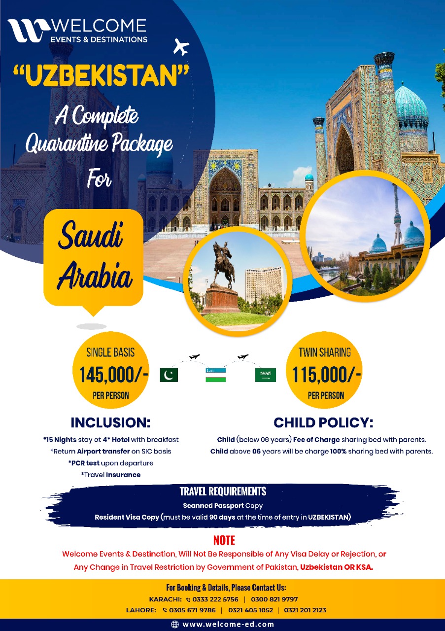 Welcome Events & Destinations – Travel & Tour